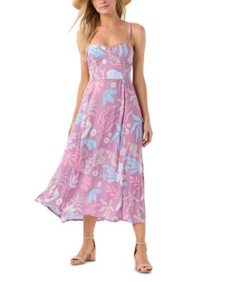 Click here for Tiare Hawaii Rio Shell Trim Maxi Dress prices