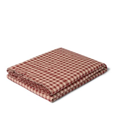 Click here for Piglet in Bed Gingham Linen Flat Sheet prices