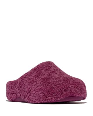 Click here for FitFlop Womens Shuv Shearling Clogs prices