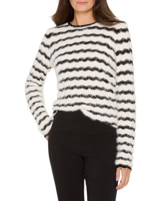Click here for Nic+Zoe Cozy Waves Striped Sweater prices