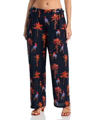 Click here for Coniglio Palm Beach Move And Groove Printed Pants prices