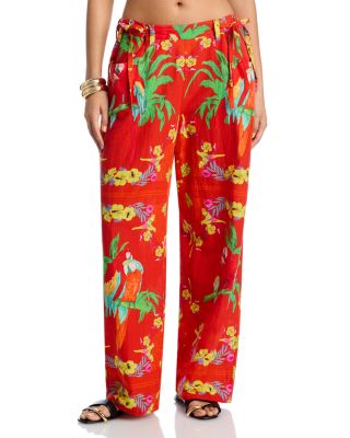 Click here for Coniglio Palm Beach Move And Groove Printed Pants prices