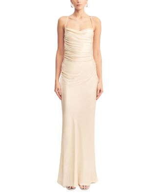 Click here for Shona Joy La Lune Lace Up Back Maxi Dress prices