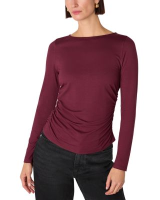 Whistles Ruched Side Top