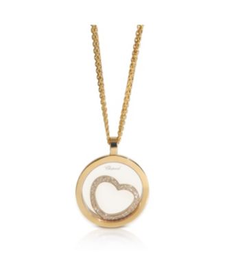 Click here for Pre-Owned Chopard Happy Spirit 18k Yellow Gold Pen... prices