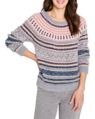 Click here for Nic+Zoe Cozy Fairisle Sweater prices