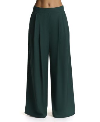 Click here for Naked Wardrobe Suiting Pleated Wide-Leg Pant prices
