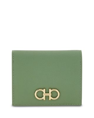 Click here for Ferragamo Gancini Compact Leather Wallet prices