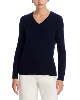 Click here for C by Bloomingdales Cashmere V Neck Cashmere Sweate... prices