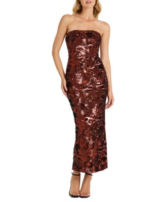 Click here for Helsi Leslie Sequin Strapless Gown prices
