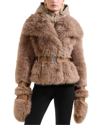Click here for Rudsak Chloe Faux Fur Jacket with Removable Puffer... prices