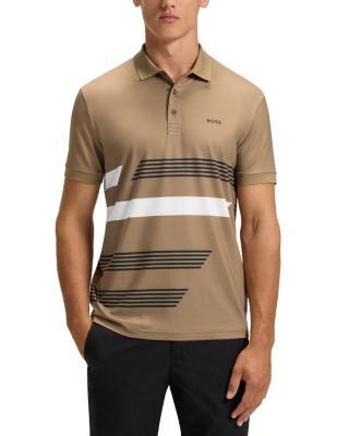 Click here for Boss Paddy Tape Print Polo prices