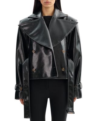 Click here for Lamarque Ladies Belted Faux Leather Jacket prices