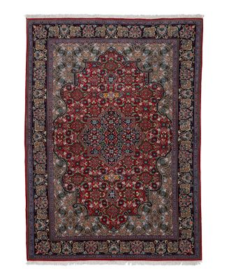 Click here for Bloomingdales Persian Kashan Silk Area Rug 4 5 x 7... prices