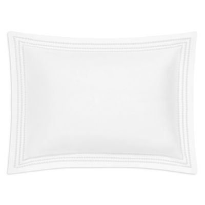 Click here for Matouk Amara Triple Pearl Boudoir Sham prices