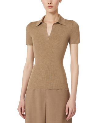 Click here for Max Mara Albero Wool Polo Sweater prices