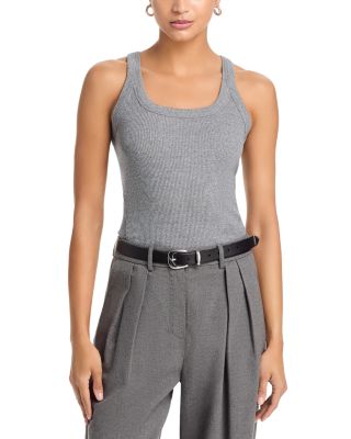 Click here for rag & bone The Essential Rib Wide String Tank Top prices