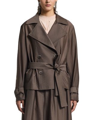 Click here for Peserico Belted Trench Coat prices