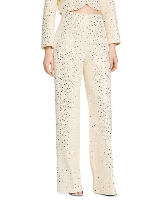 Click here for Sandro Straight Leg Trousers prices