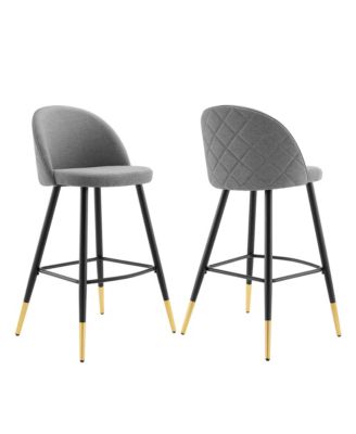 Click here for Modway Cordial Fabric Bar Stools  Set of 2 prices