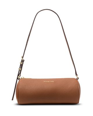 Click here for Michael Kors Izzy Small Pebbled Leather Barrel Pou... prices