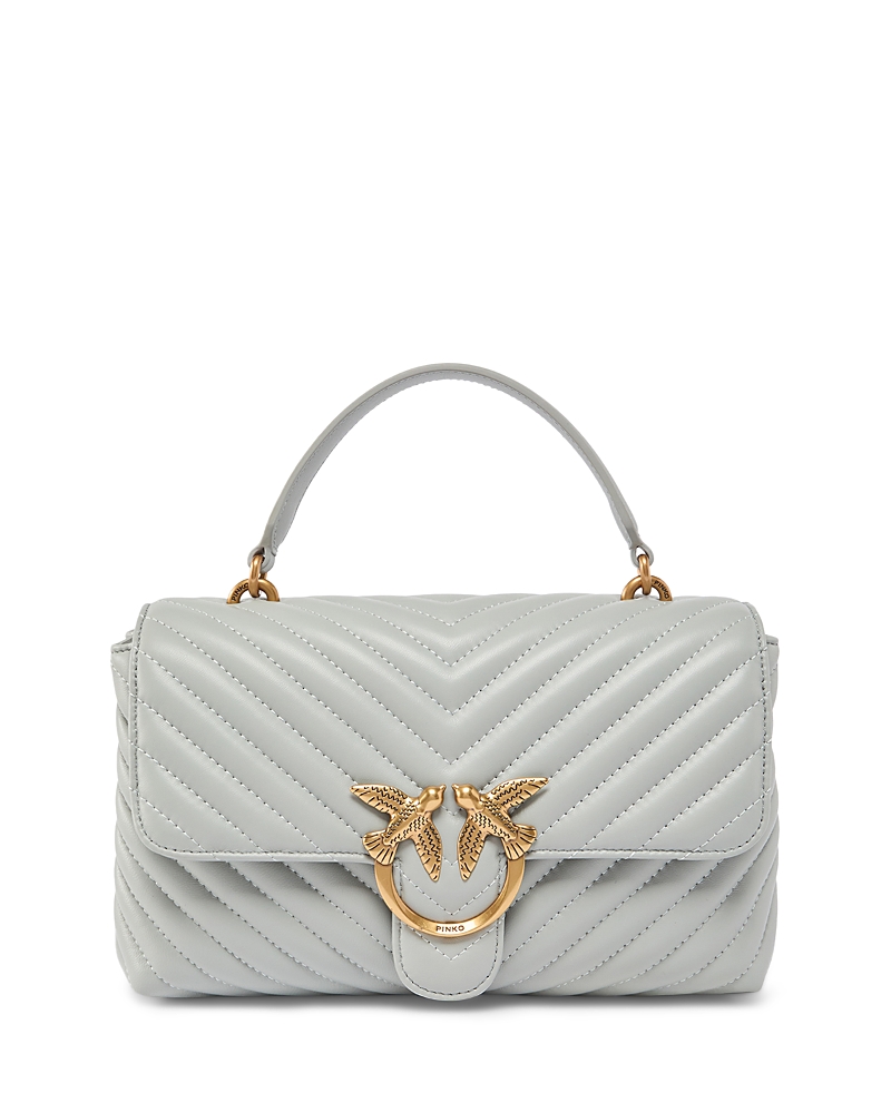 Click here for Pinko Love Lady Puff Classic Leather Handbag prices