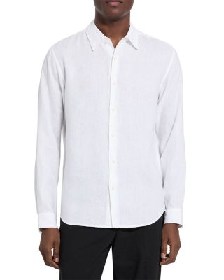 Click here for Theory Irving Shirt in Relaxed Linen prices