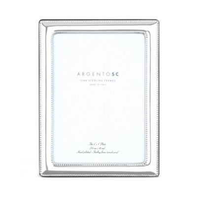 Click here for Argento Double Bead Sterling Silver Frame  5 x 7 prices