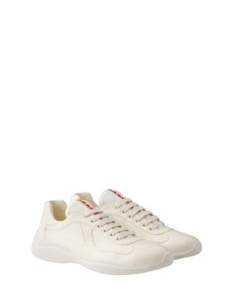 Click here for Prada Mens Americas Cup Nappa Leather Sneakers prices