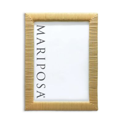 Click here for Mariposa Woven Look White Frame  5 x 7 prices