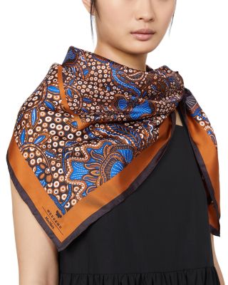 Click here for Weekend Max Mara Square Silk Scarf prices