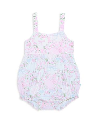 Click here for Posh Peanut Girls Josephine Tie Back Bubble Romper... prices