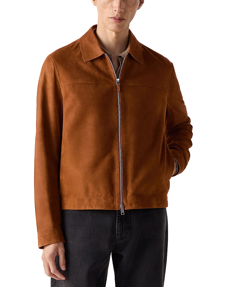 Click here for Zegna Suede Blouson prices