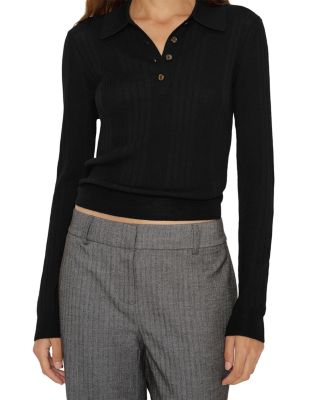 Click here for Reformation Hermia Merino Polo prices