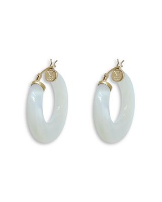 Click here for Moon & Meadow 14K Yellow Gold White Mother of Pear... prices