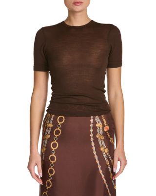 Click here for Versace Wool Ribbed Tee prices