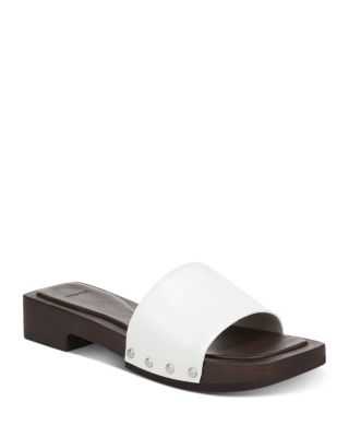 Click here for Vince Womens Barbara Studded Slides prices