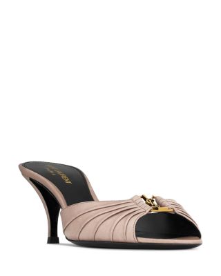 Click here for Saint Laurent Womens Babylone Mules prices