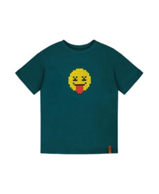 Click here for Deux par Deux Boys Organic Cotton Jersey Smiley Fa... prices