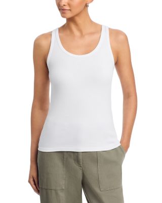 Click here for Eileen Fisher Scoop Neck Slim Tank Top prices