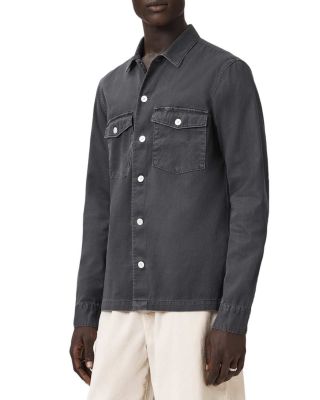 Click here for Allsaints Spotter Cotton Button Down Shirt prices