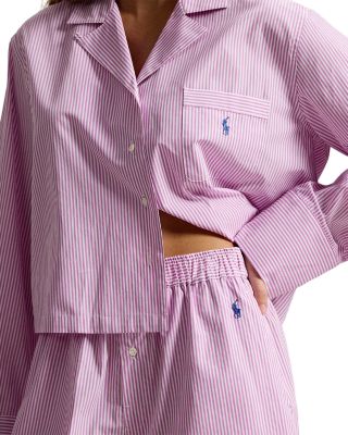 Click here for Polo Ralph Lauren Cropped Shirt & Boxer Sleep Set prices