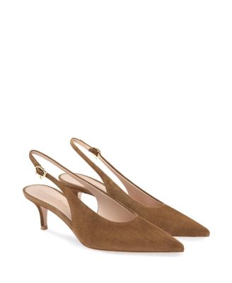 Click here for Gianvito Rossi Womens Robbie Sling 55 Pumps prices