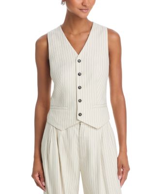Click here for Frame The Pinstripe Avenue Vest prices