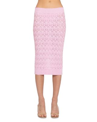Click here for DES_PHEMMES Openwork Tube Skirt prices
