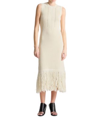 Click here for Saint Art Jovie Fringe Knit Dress prices