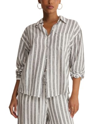 Click here for Z Supply Perfect Striped Button Up Shirt prices