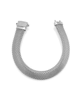 Click here for Oradina Sterling Silver Meshmerize Me Bracelet prices