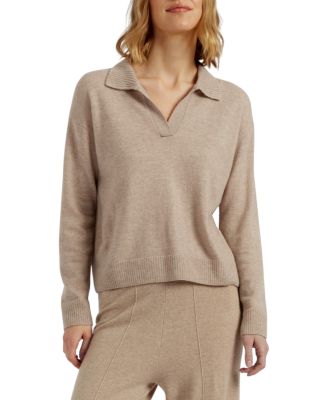 Click here for Chinti & Parker Womens Wool Cashmere Collared Swea... prices