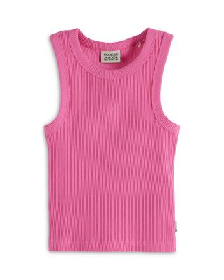 Click here for Scotch & Soda Girls Ribbed Slim Fit Tank Top - Lit... prices